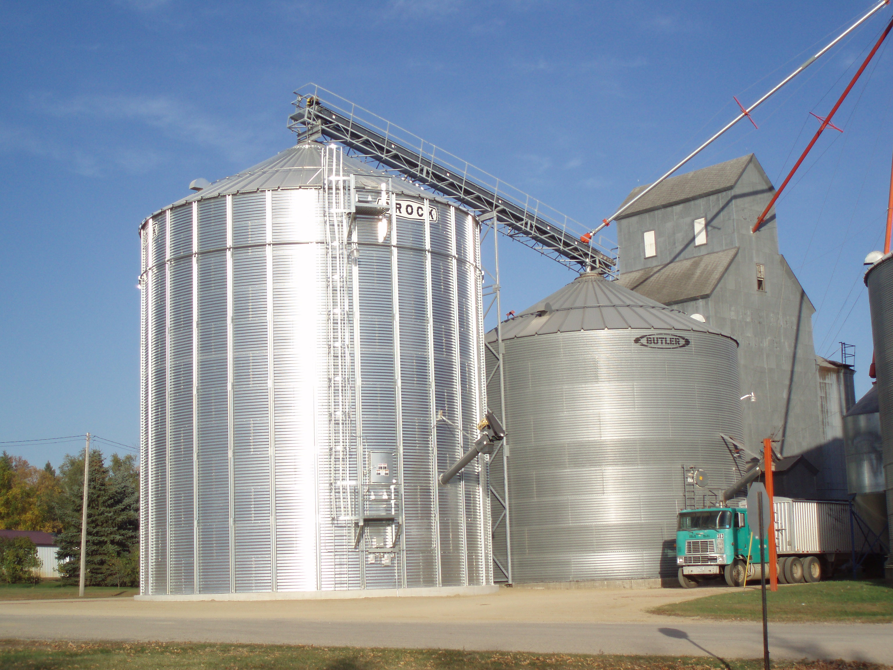 Commercial Use Grain Bin Construction | Agri-Systems, Inc.