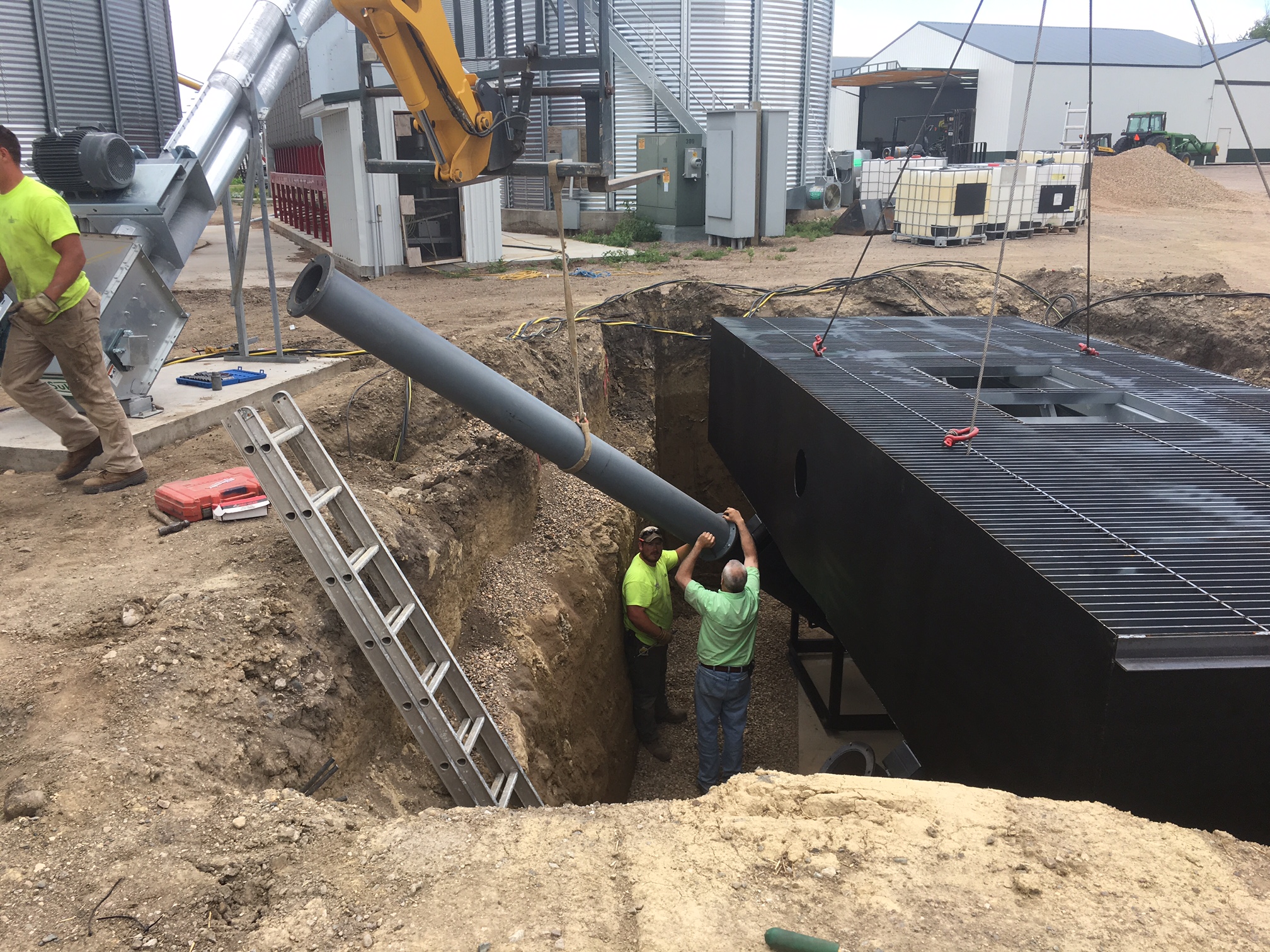 Grain Dump Pits to Streamline Processes | Agri Systems Inc